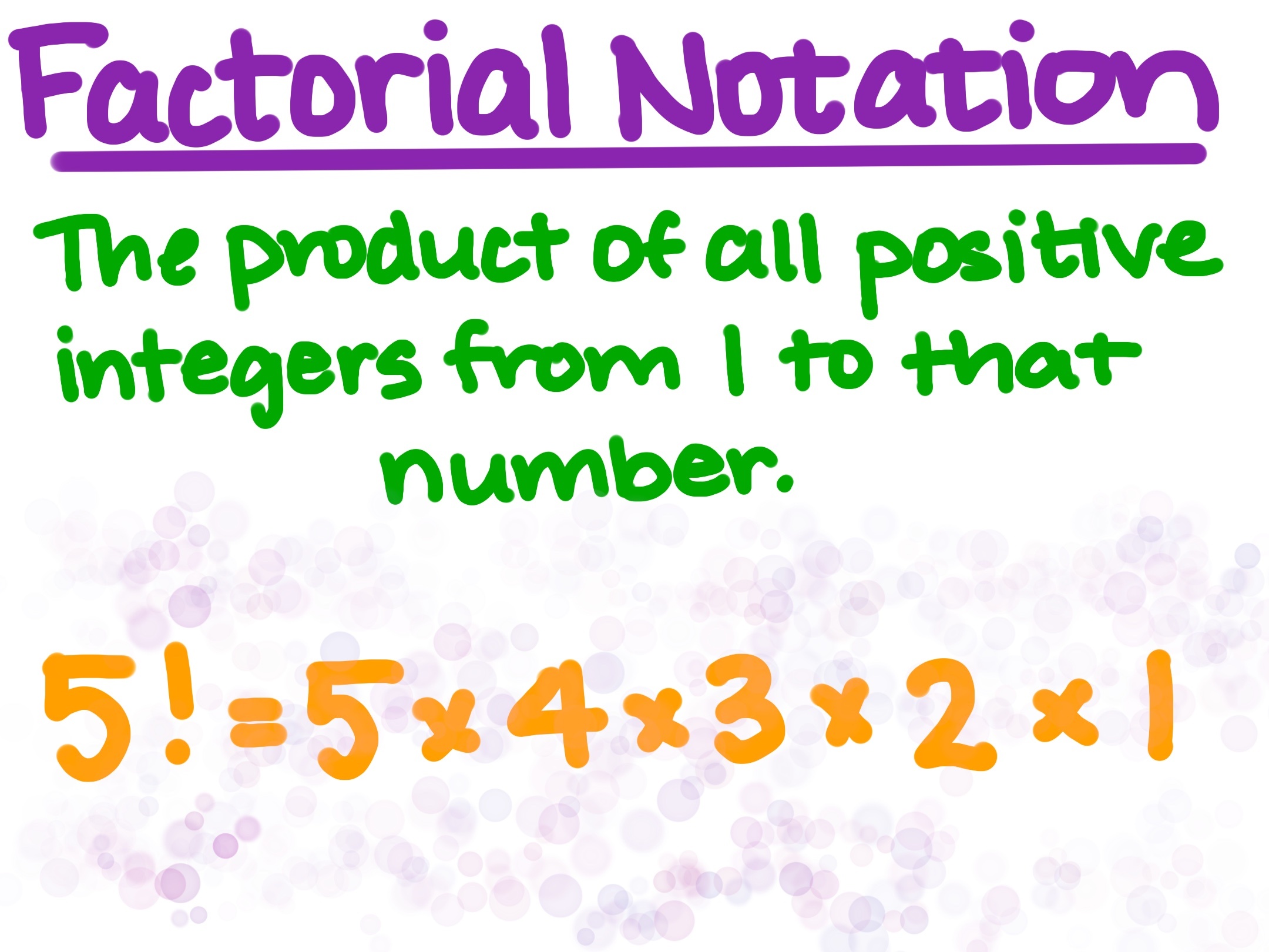 Expanding Polynomials: Factorial Notation - Expii