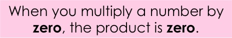Zero Property of Multiplication — Definition & Examples - Expii