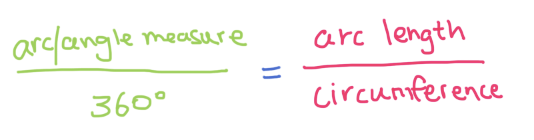 Central Angle Measure Equals Arc Measure - Expii